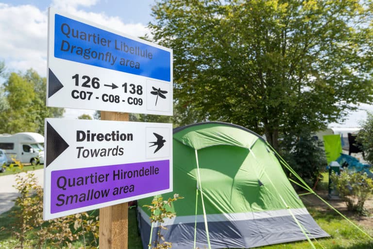 Camping comfort en natuur Troyes - Camping le Lac d'Orient